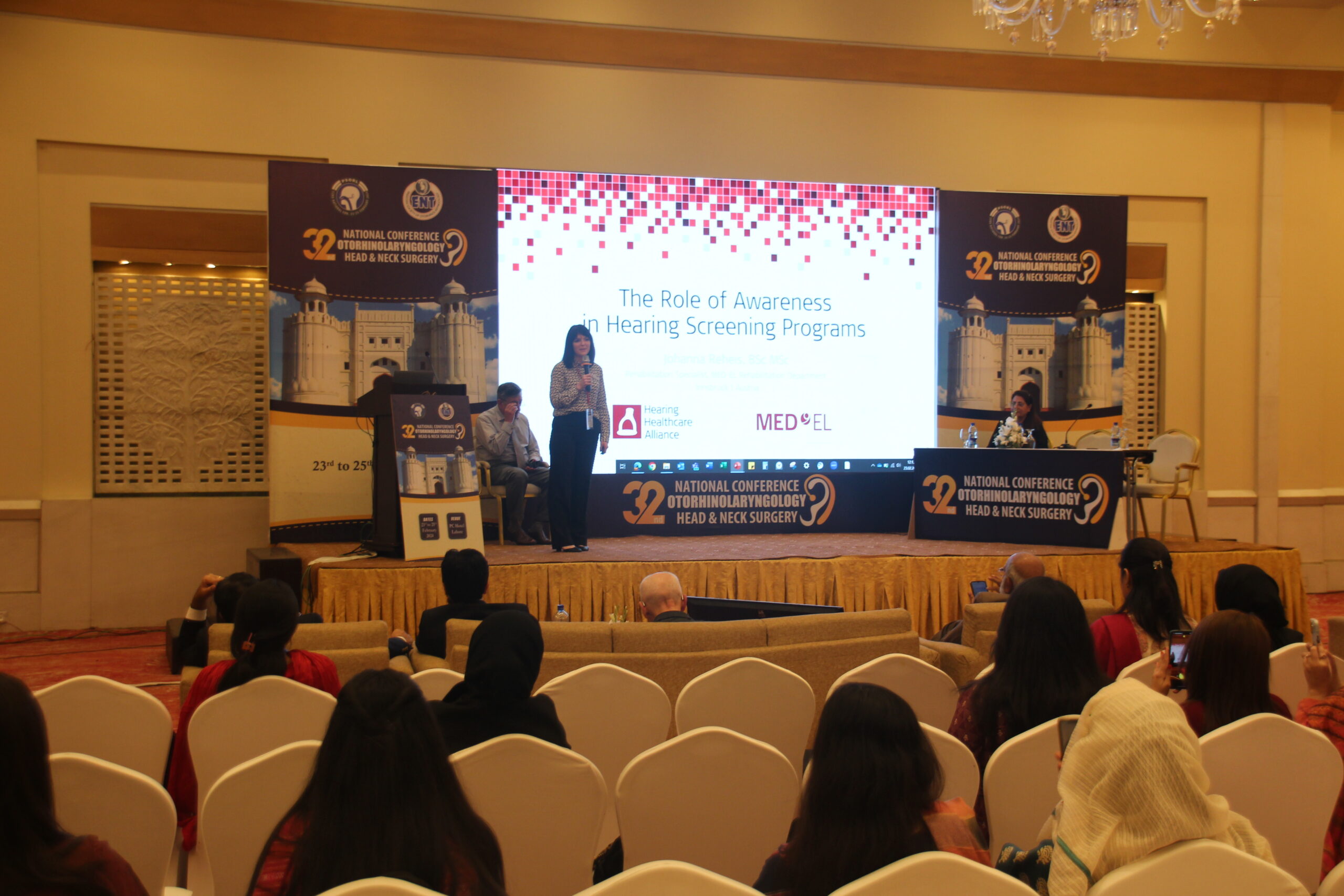 HHA Advocates for Awareness at Lahore ENT Conference - Hearing ...